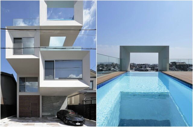 Concrete Square Tube House - Căn nhà đậm chất nghỉ dưỡng “có một không ...